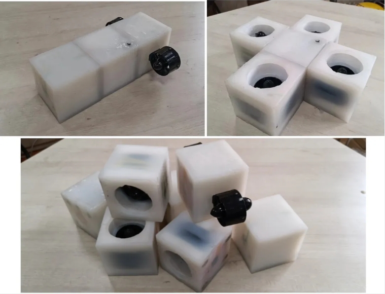 Magic cubes: reconfigurable underwater robotics