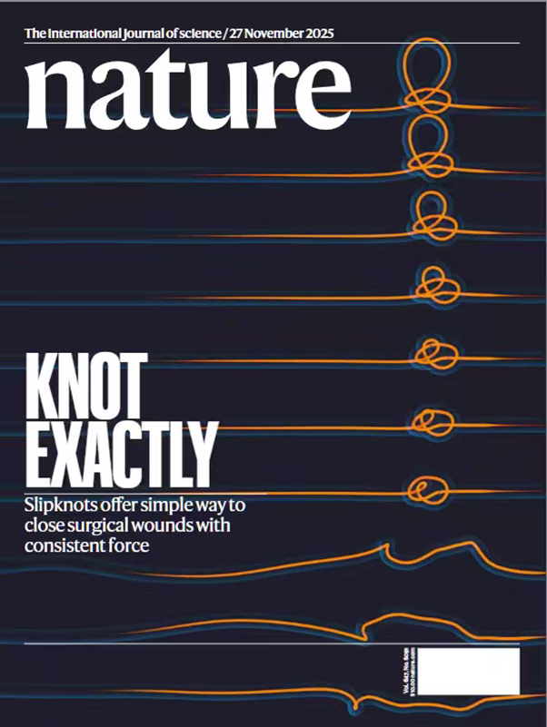 ZJU’s “slipknot” research featured in Nature: a single suture tackles ...