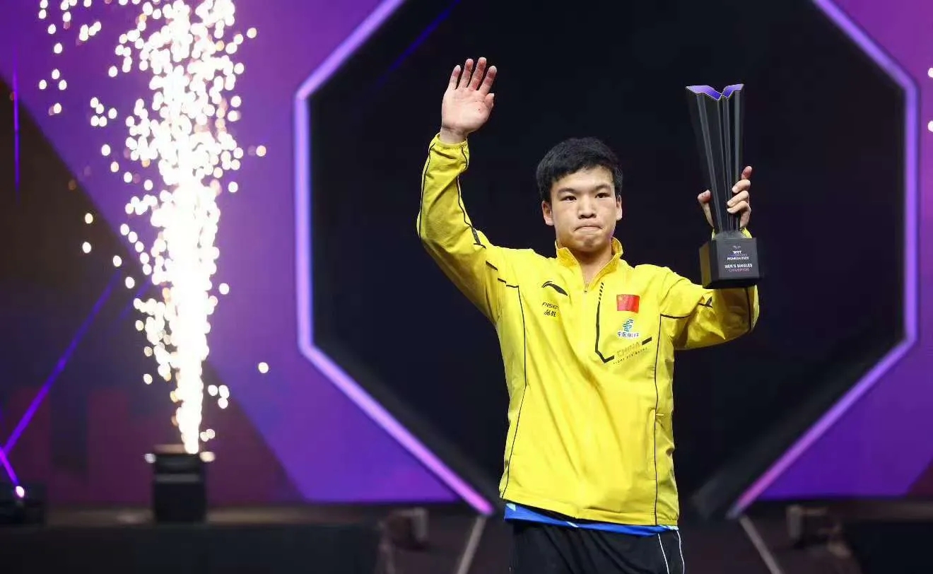 ZJU’s XIANG Peng clinches WTT Champions title in Incheon